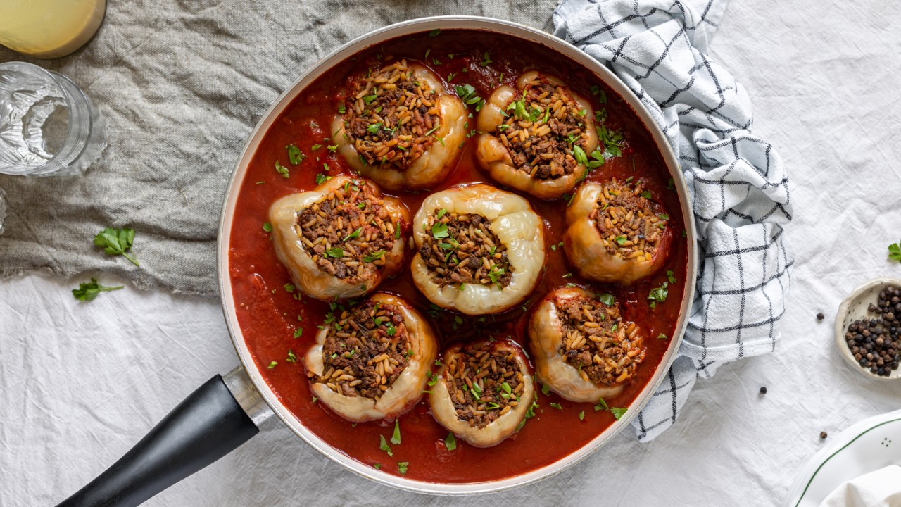 Veganske filane paprike