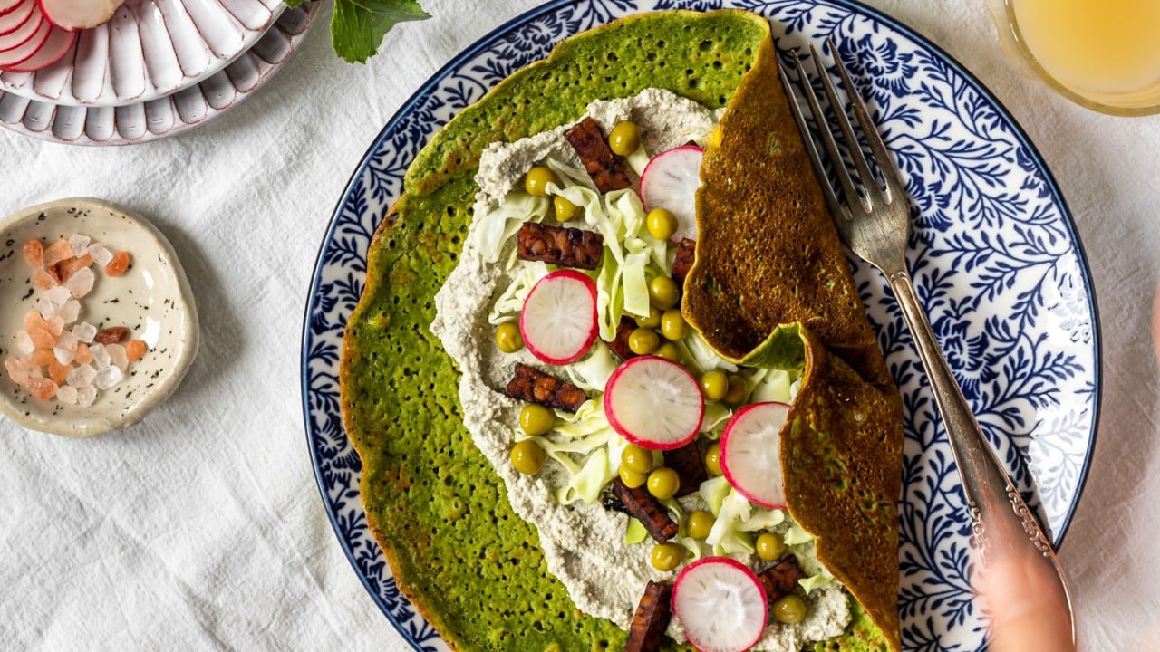 Slane zelene palačinke