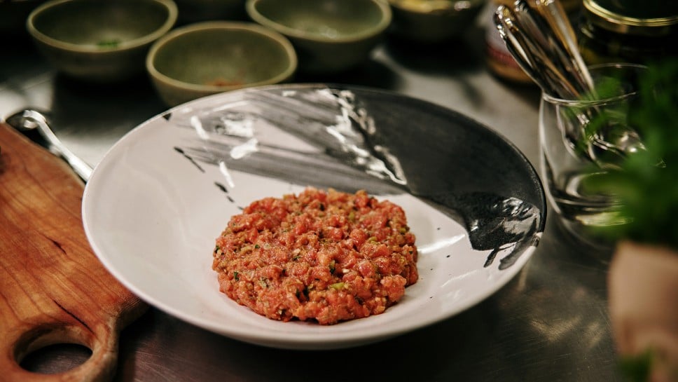 Domač tatarski biftek