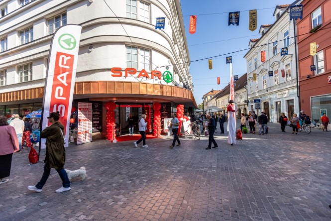 Nova trgovina SPAR City v celjskem mestnem jedru