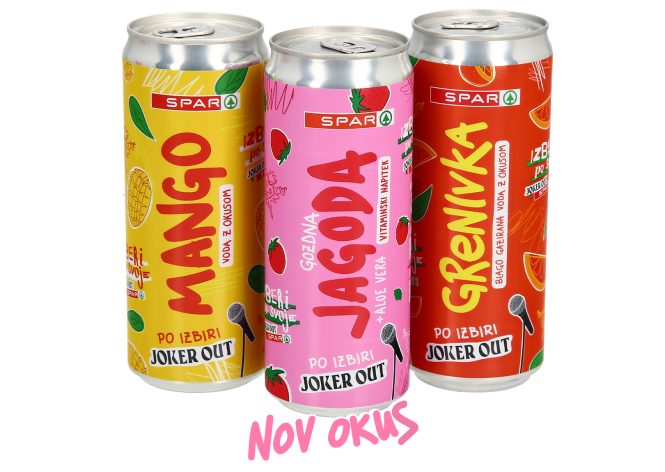 Joker Out izbira SPAR | SPAR SI