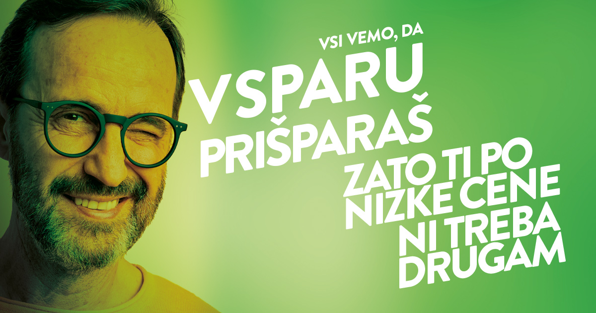 VSI VEMO, DA V SPARU PRIŠPARAŠ | SPAR SI