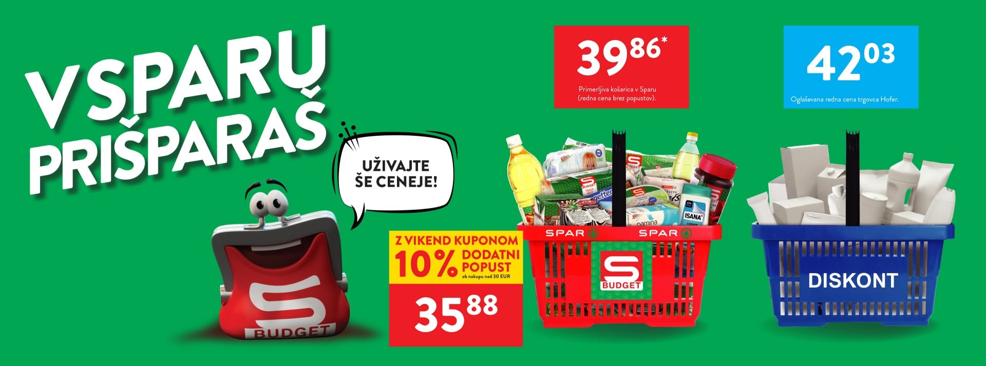 V SPARU PRIŠPARAŠ | SPAR SI