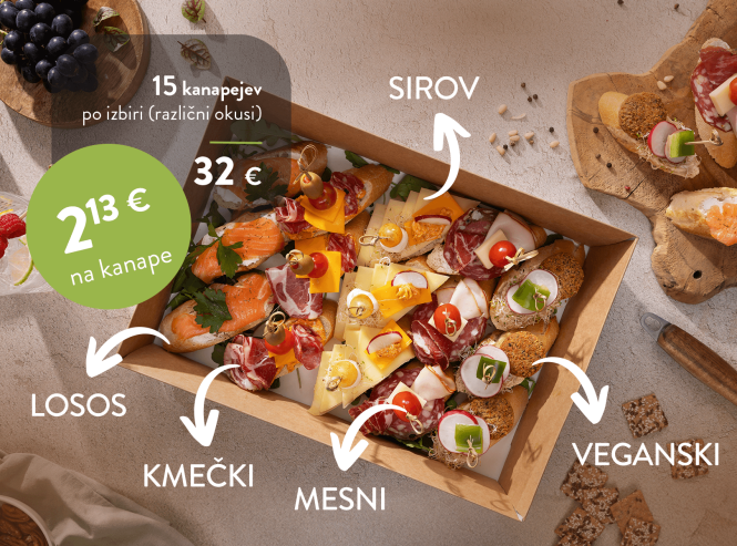 Naročite svoj Party box v restavraciji INTERSPAR | SPAR SI