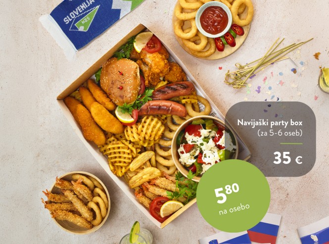 Naročite svoj Party box v restavraciji INTERSPAR | SPAR SI
