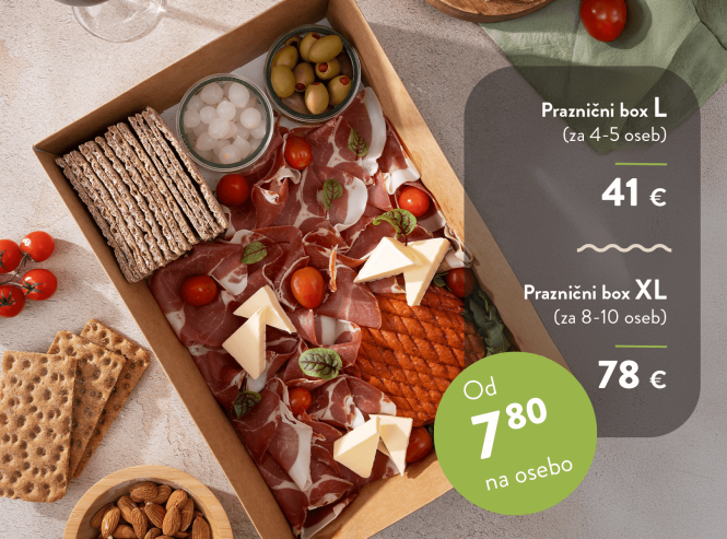 Naročite svoj Party box v restavraciji INTERSPAR | SPAR SI