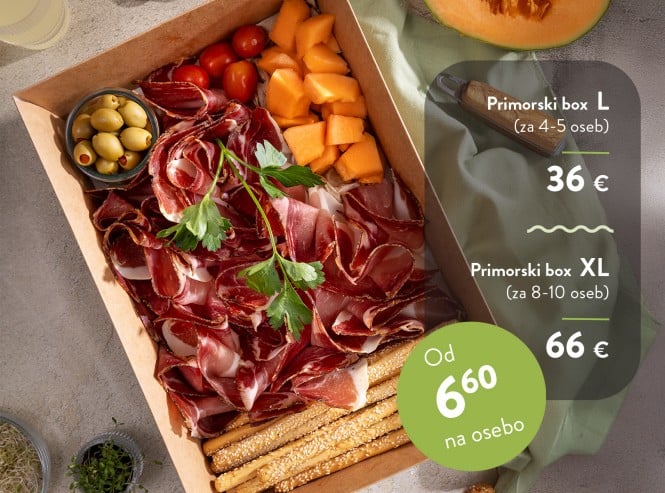 Naročite svoj Party box v restavraciji INTERSPAR | SPAR SI