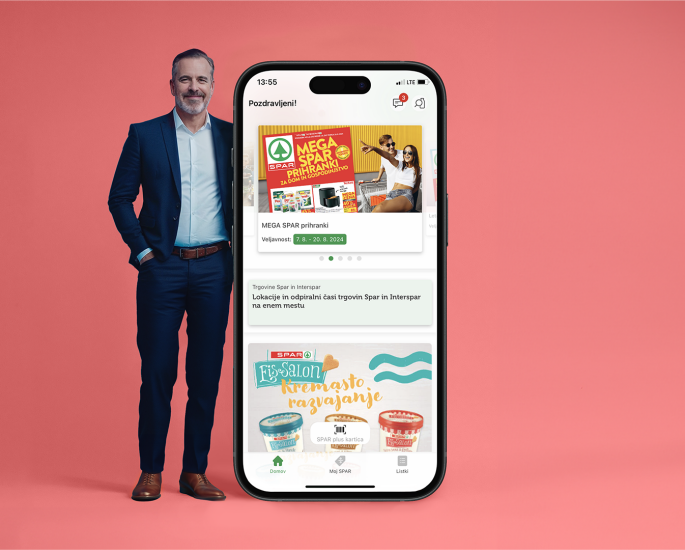 SPAR plus aplikacija | SPAR SI