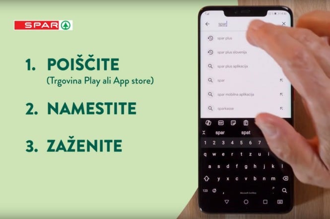 SPAR plus aplikacija | SPAR SI