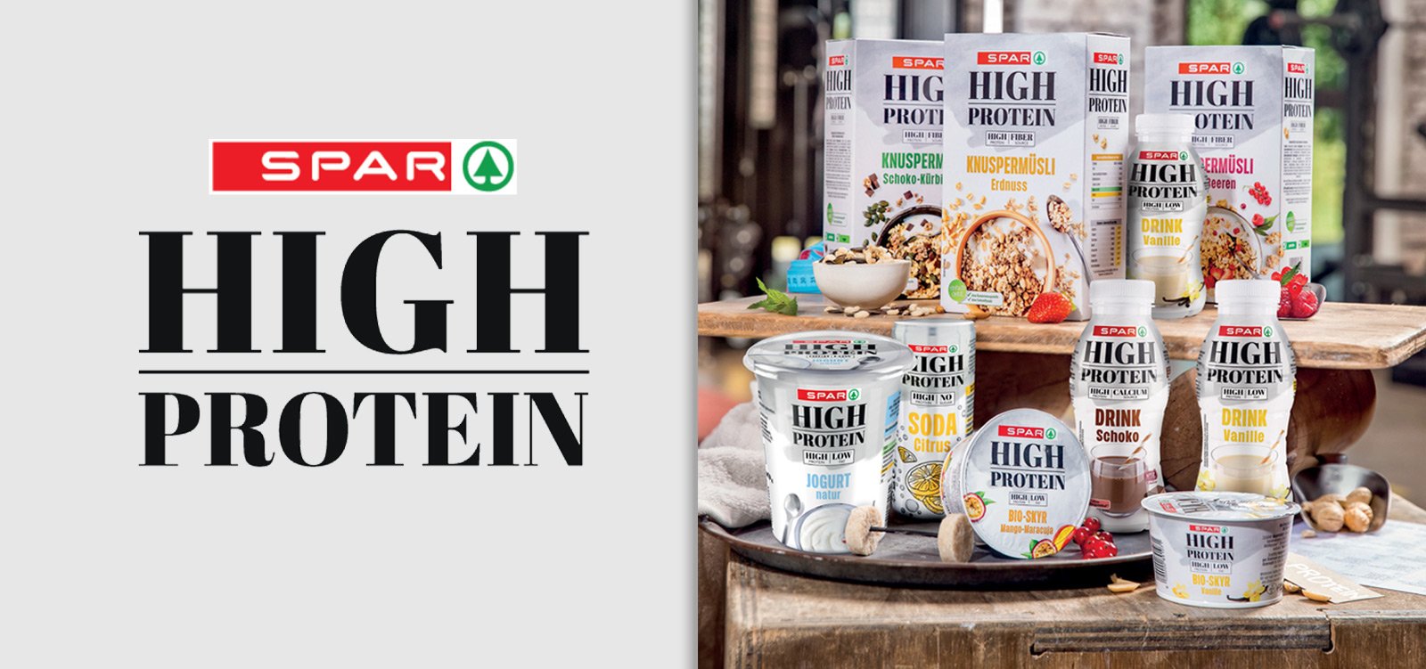 SPAR HIGH PROTEIN | SPAR SI